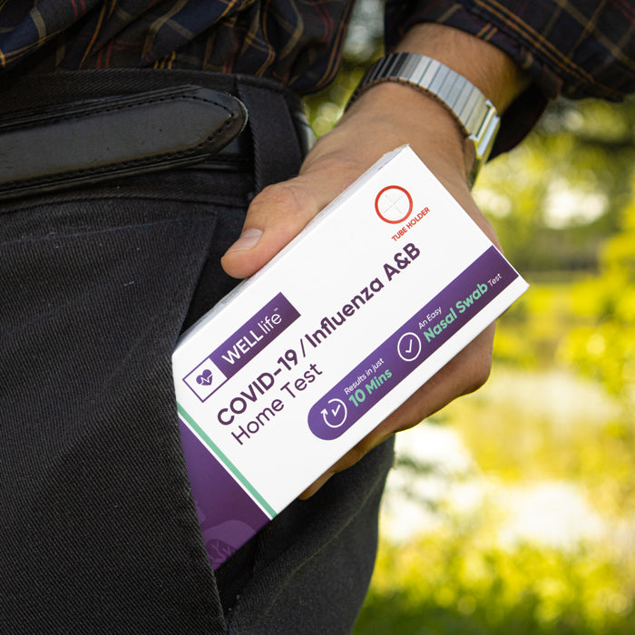 WELLlife™ - Influenza Flu A & B / COVID-19 Home Test – Well Life