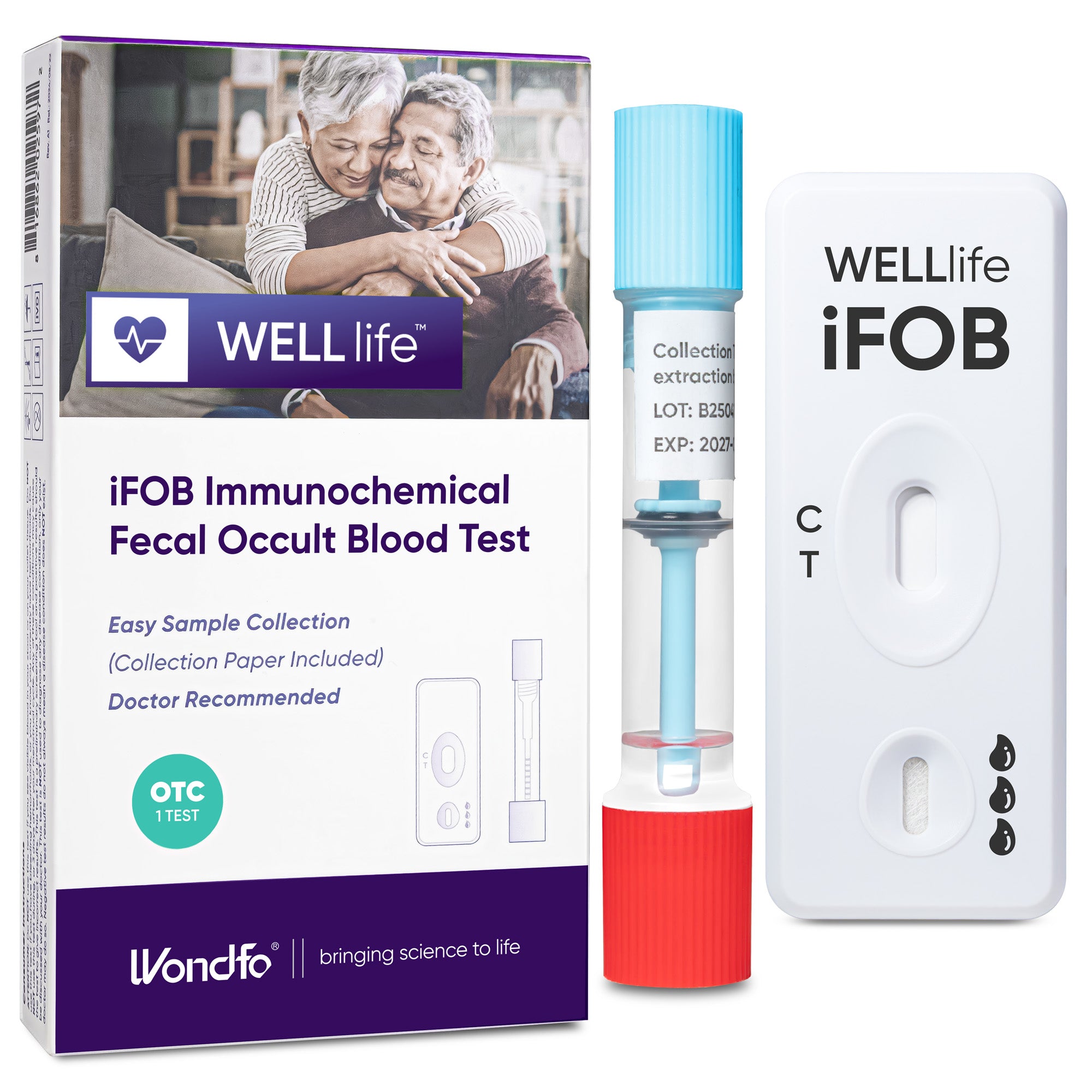 WELLlife iFOB Immunochemical Fecal Occult Blood Test – Well Life